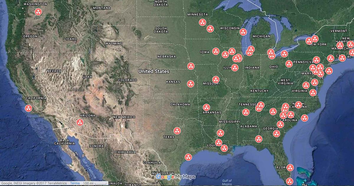 Risk of Radiation Exposure Based on Proximity to Nuclear Plants